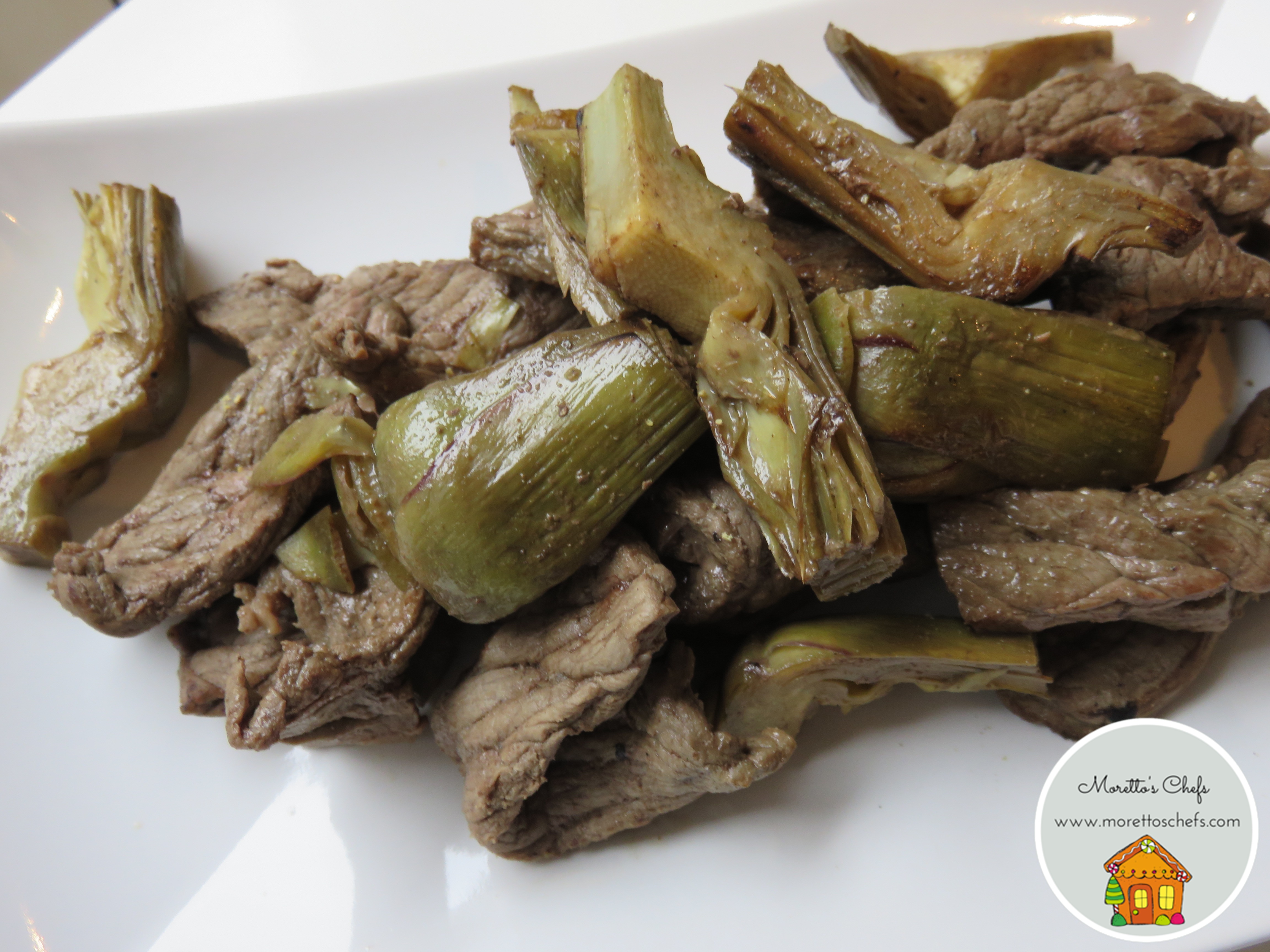 Straccetti ai carciofi – Moretto's Chefs